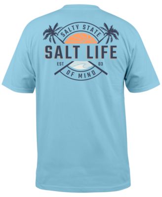 Salt Life Men's First Light Logo Graphic T-Shirt - Macy's