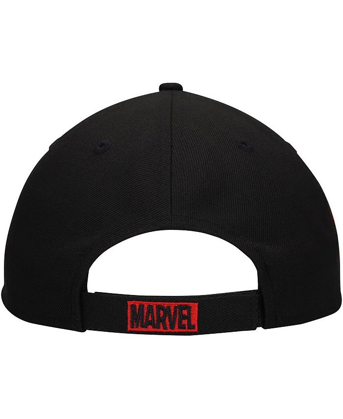 Lids Men's Black Spider-Man 60th Anniversary Comic Undervisor ...