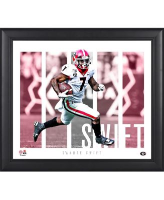 D'Andre Swift Georgia Bulldogs Framed 15" x 17" Player Panel Collage ...