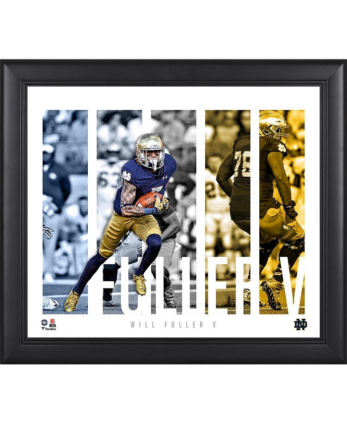 Fanatics Authentic Will Fuller Notre Dame Fighting Irish Framed 15'' x ...