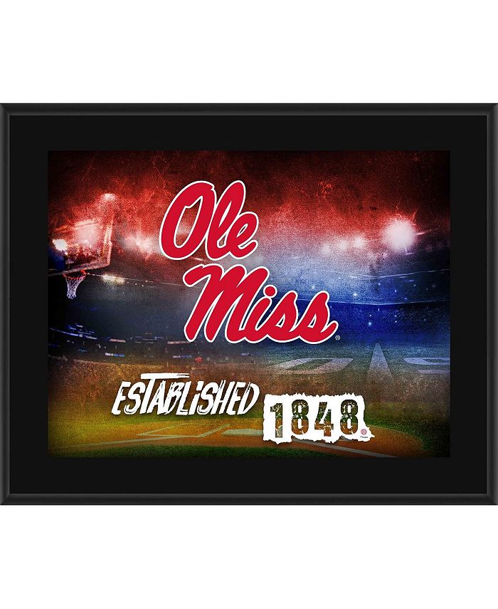 Fanatics Authentic Ole Miss Rebels 10.5" x 13" Sublimated Horizontal ...