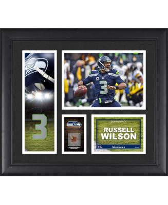 Russell Wilson Seattle Seahawks Framed 15" x 17" Player Collage with a ...