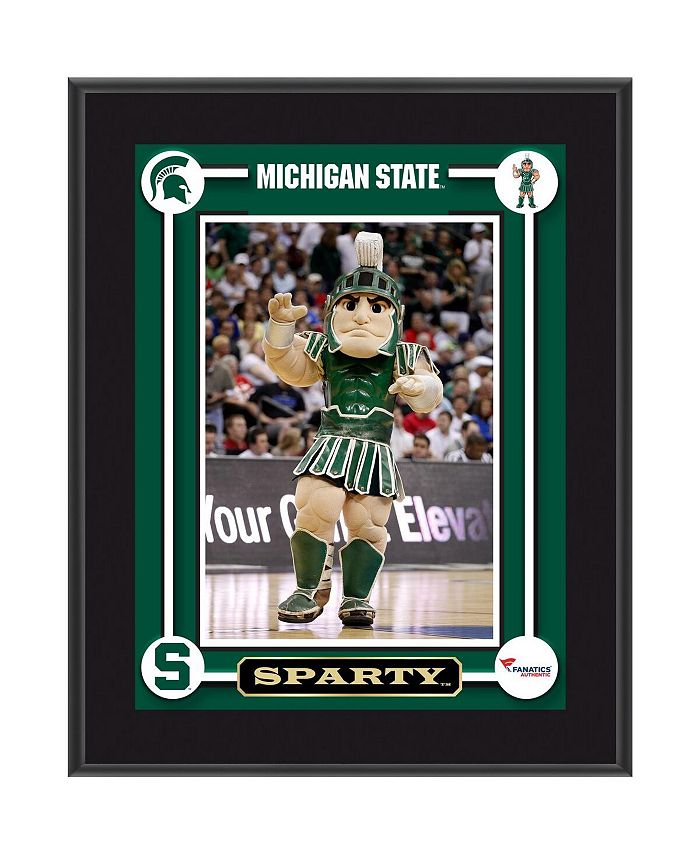 Fanatics Authentic Michigan State Spartans Sparty Mascot 10.5'' x 13 ...