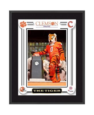 Clemson Tigers The Tiger Mascot 10.5'' x 13'' Sublimated Plaque - Macy's