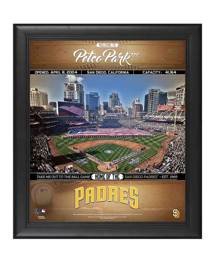 Fanatics Authentic San Diego Padres Framed 15" x 17" Welcome to the ...