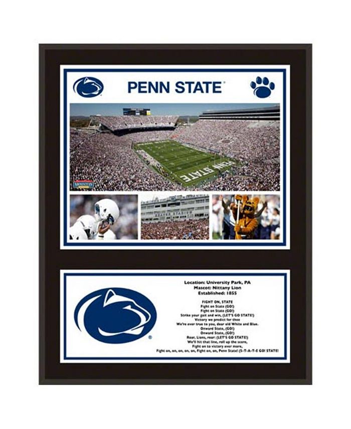 Fanatics Authentic Penn State Nittany Lions 12" x 15" Sublimated Team ...