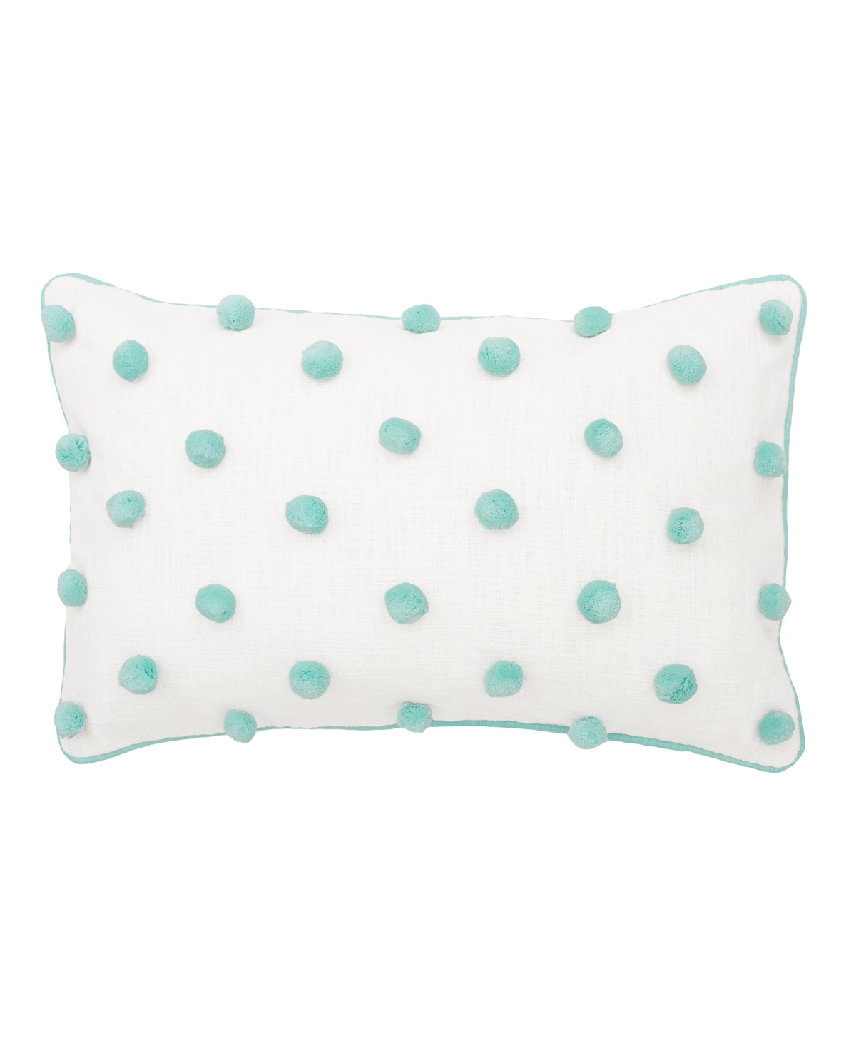 Click here for Surf Dot Rectangle Oblong Tufted Accent Pillow  14... prices