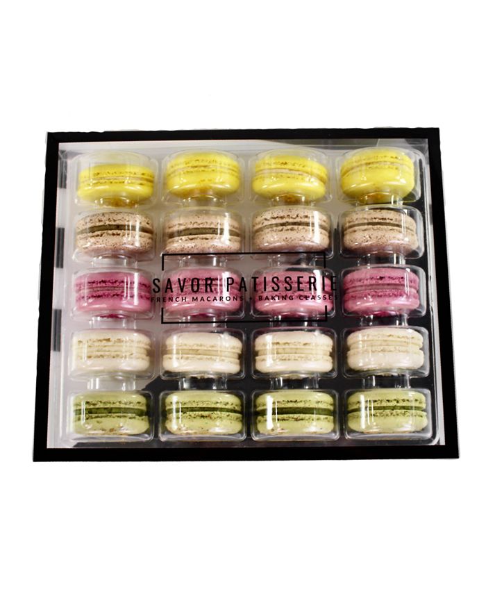 Savor Patisserie The Classics Collection French Macarons, 20 Count Box ...