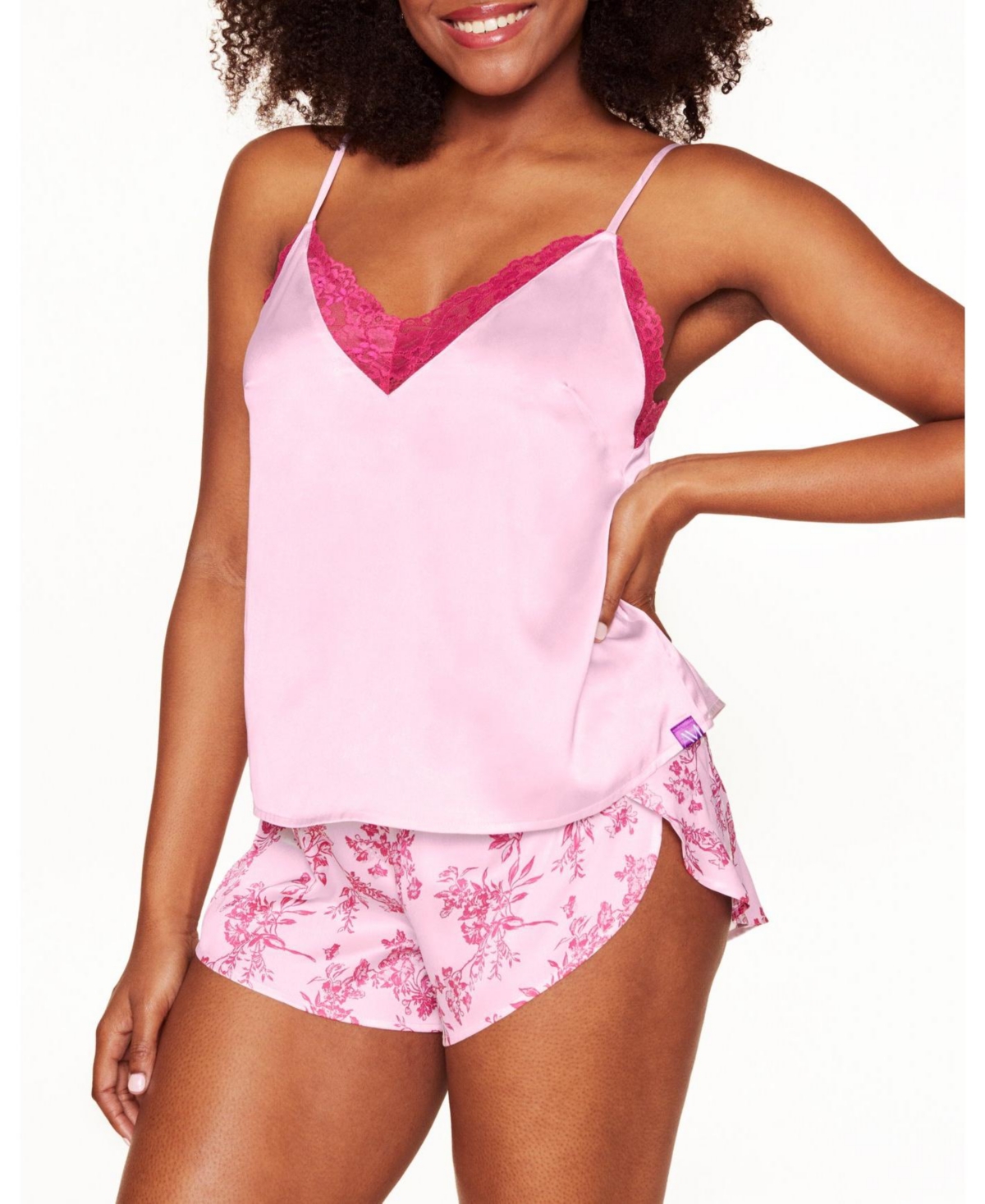 Click here for Adore Me Womens Linny Pajama Camisole & Short Set... prices