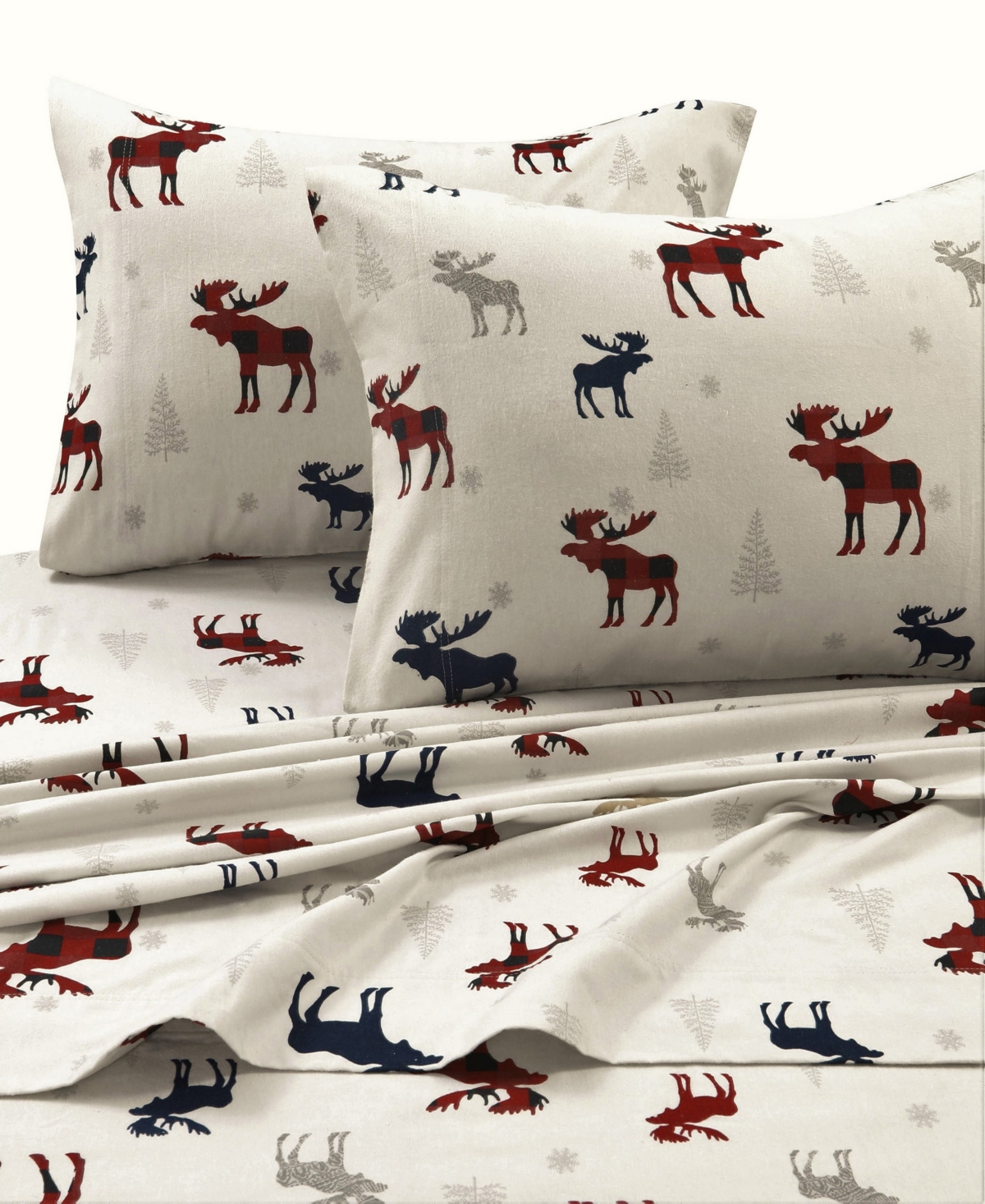 Click here for Tribeca Living Holiday Printed Cotton Flannel Extr... prices