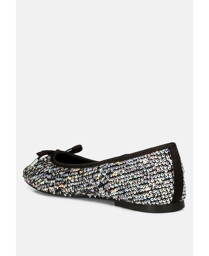 London Rag lettie sequin embellished ballet flats - Macy's