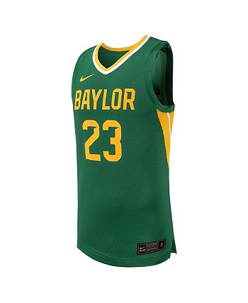 Nike Men's #23 Green Baylor Bears Replica Basketball Jersey - Macy's