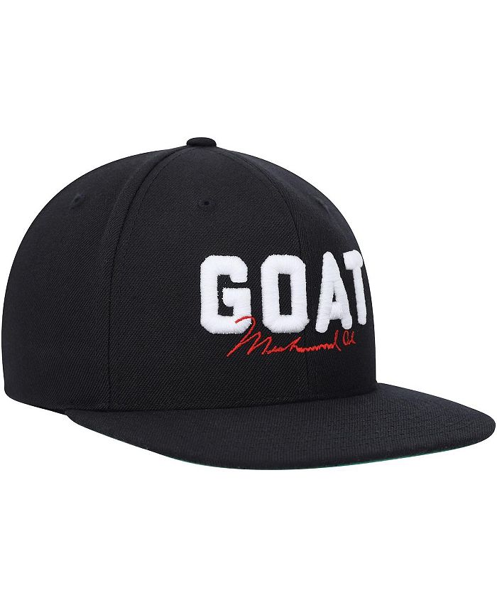 Contenders Clothing Men's and Women's Black Muhammad Ali GOAT Snapback ...