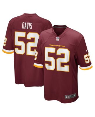 Men's Nike Jamin Davis Burgundy Washington Football Team 2021 NFL Draft ...