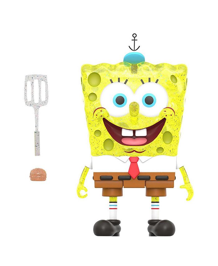 Super 7 SpongeBob SquarePants SpongeBob And Patrick BFF 2-Pack (Glitter ...