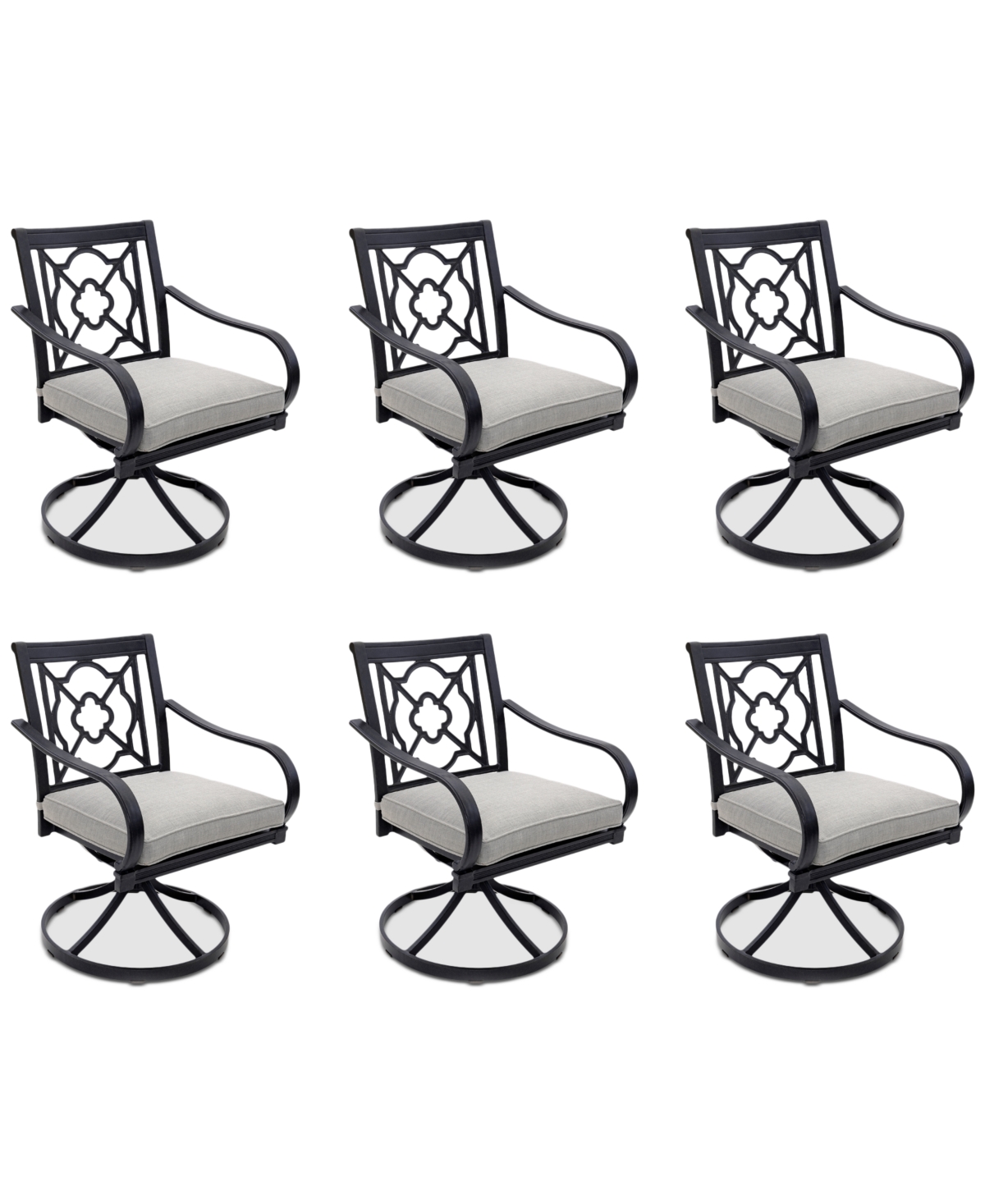 Click here for St Croix Outdoor 6-pc Swivel Chair Bundle Set  Cre... prices