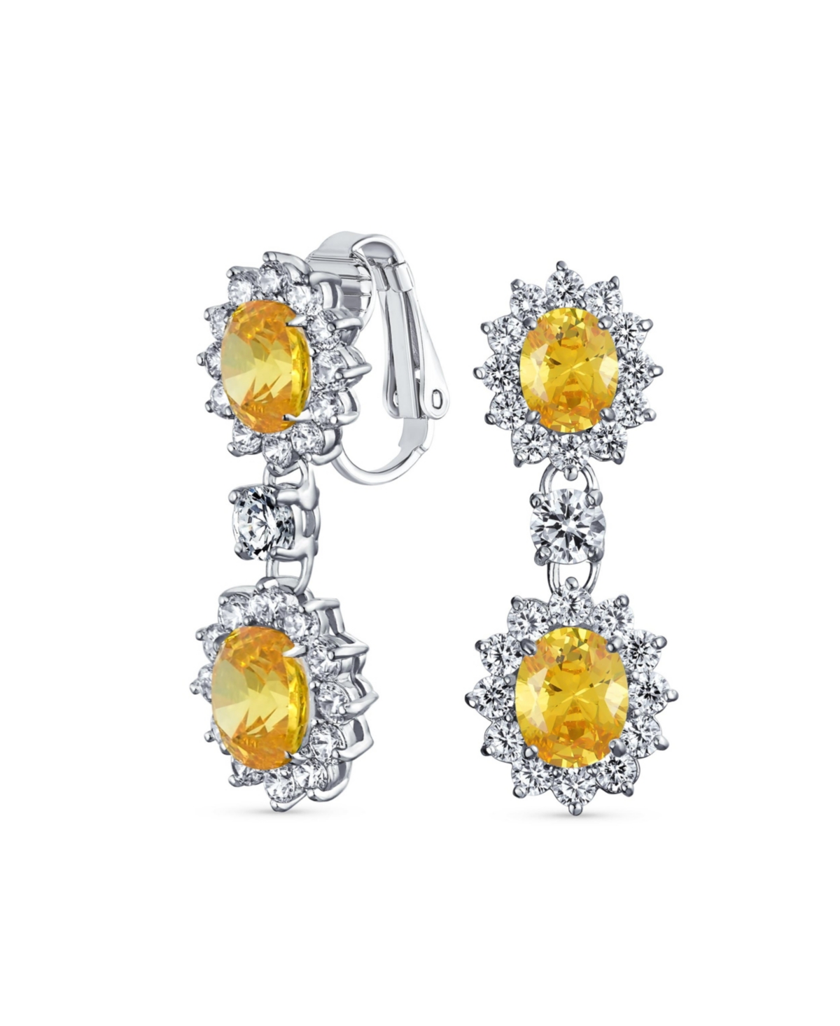 Click here for Bling Jewelry Crown Halo Pave Cubic Zirconia Cz Dr... prices