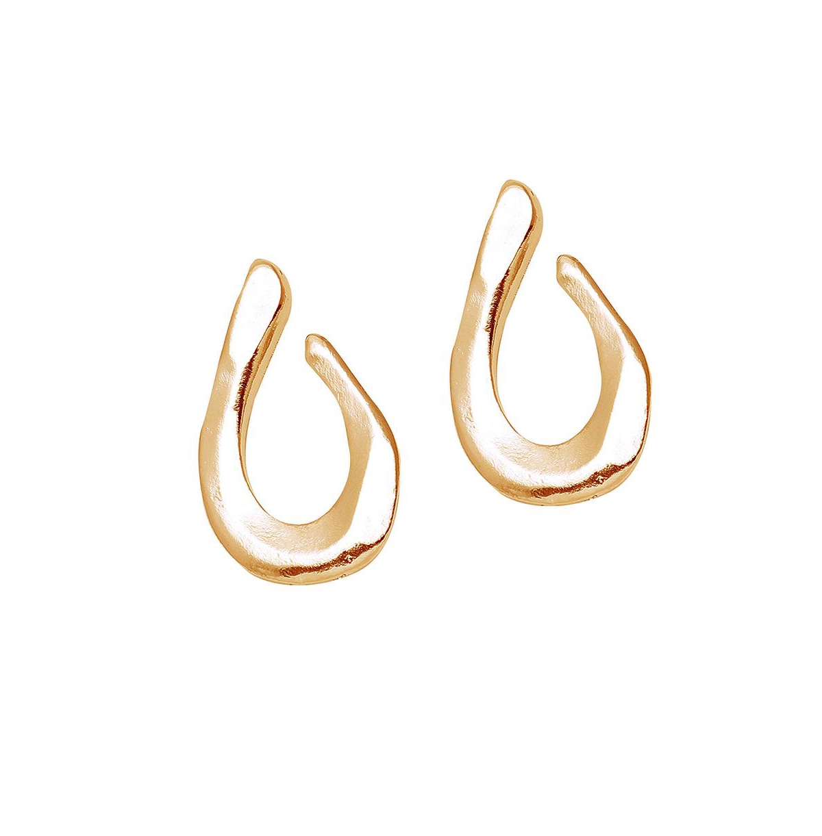 Click here for Sohi Womens Contemporary Drop Earrings - Gold prices