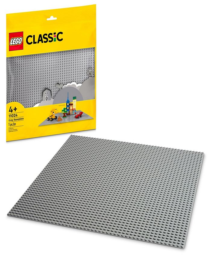 LEGO® Classic 11024 Gray 48" x 48" Stud Toy Building Baseplate - Macy's