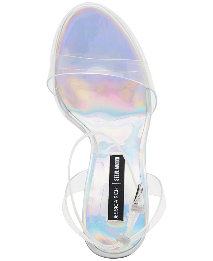 Steve Madden Nova Lucite Platform Dress Sandals - Macy's