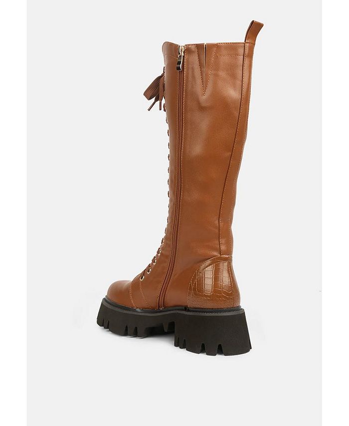 London Rag mad mood chunky lace-up boot - Macy's