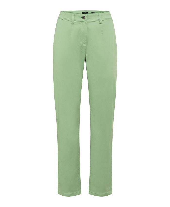 Olsen Women's Lisa Fit Straight Leg Cropped Pant - Macy's
