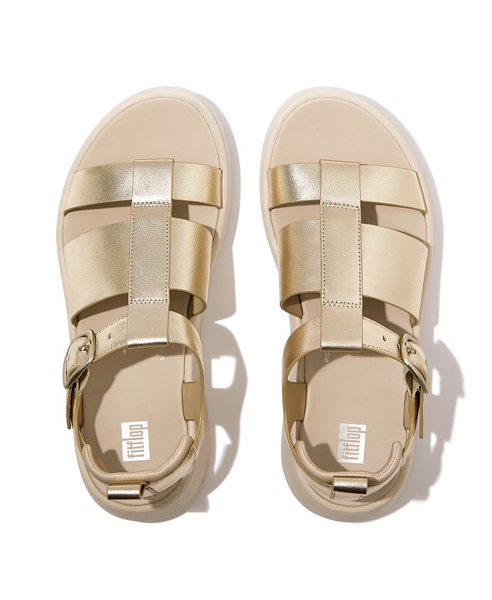 FitFlop Women's F-Mode Leather Flatform Fisherman Sandals - Macy's