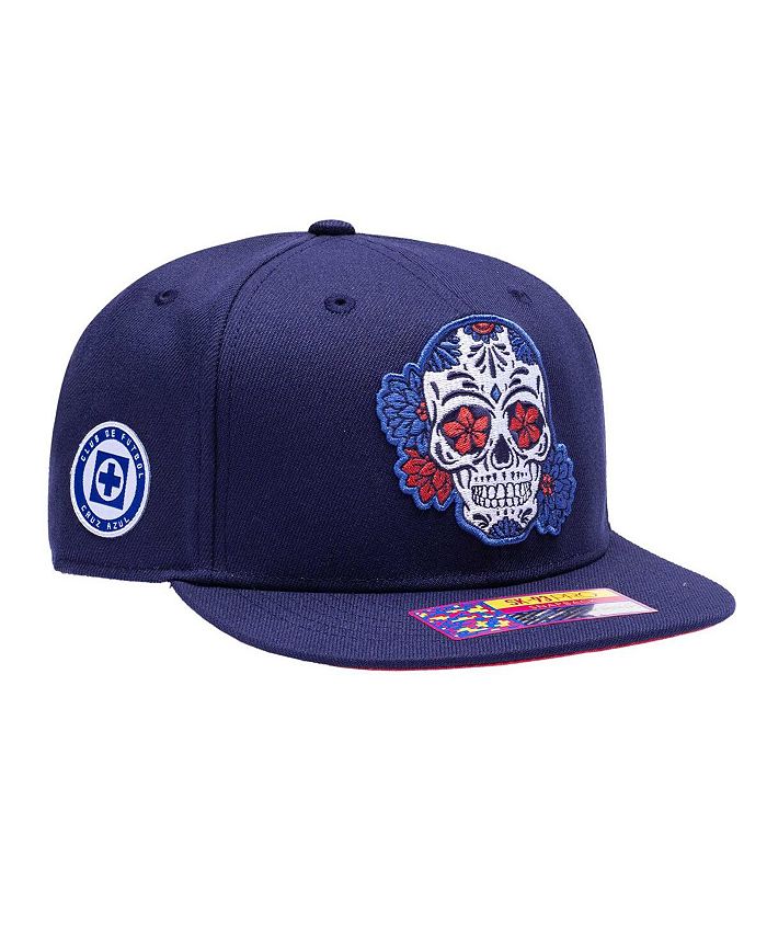 Fan Ink Men's Blue Cruz Azul Me Da Mi Calaverita Snapback Hat - Macy's