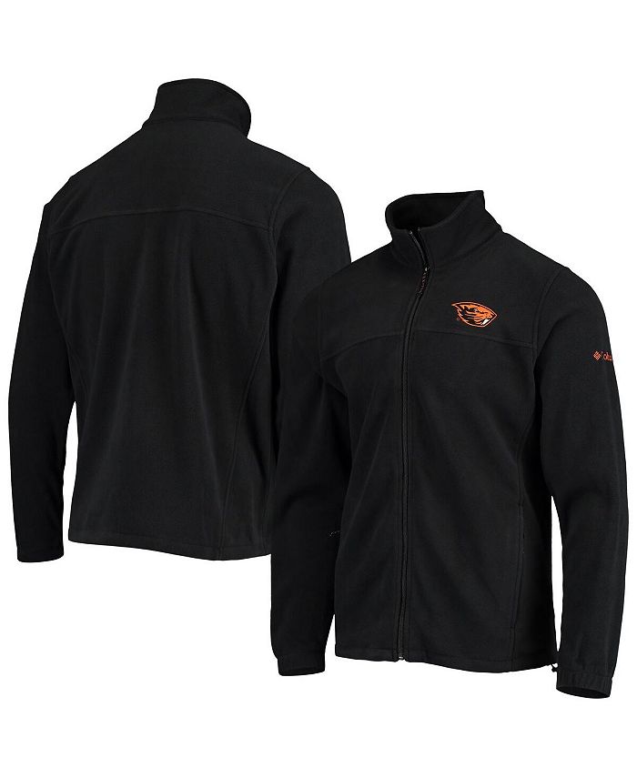 Columbia Men's Black Oregon State Beavers Flanker III Fleece Team Full ...