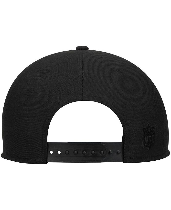 New Era Men's Black NFL Shield Logo Original Fit 9FIFTY Adjustable ...