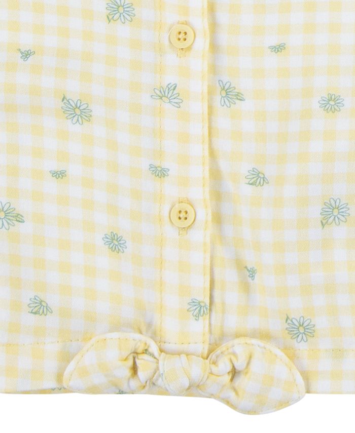 Levi's Little Girls Daisy Top and Shorts Set - Macy's