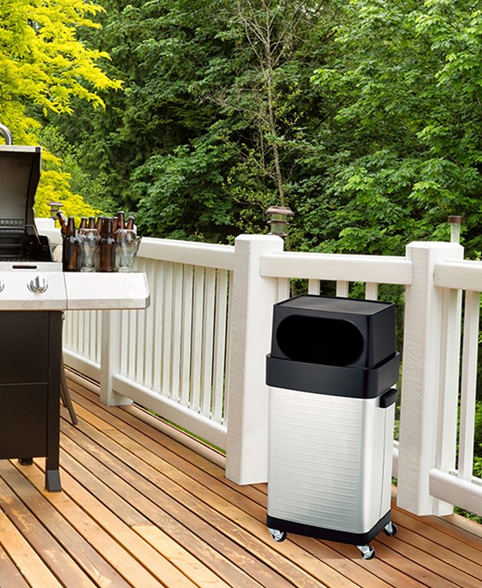 Seville Classics 17-Gallon Wheeled Trash Bin - Macy's