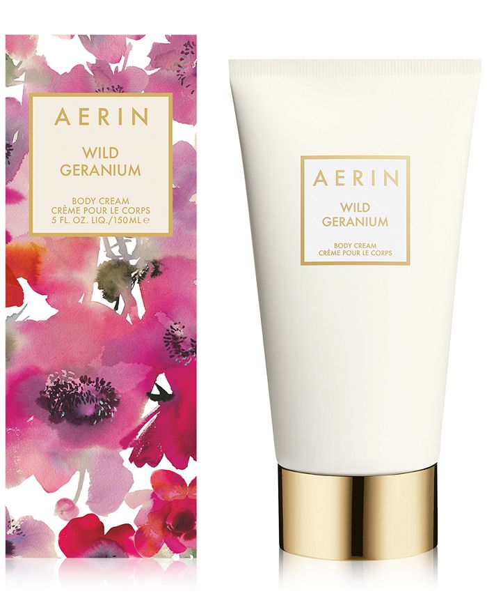 AERIN Wild Geranium Body Cream, 5 oz. - Macy's