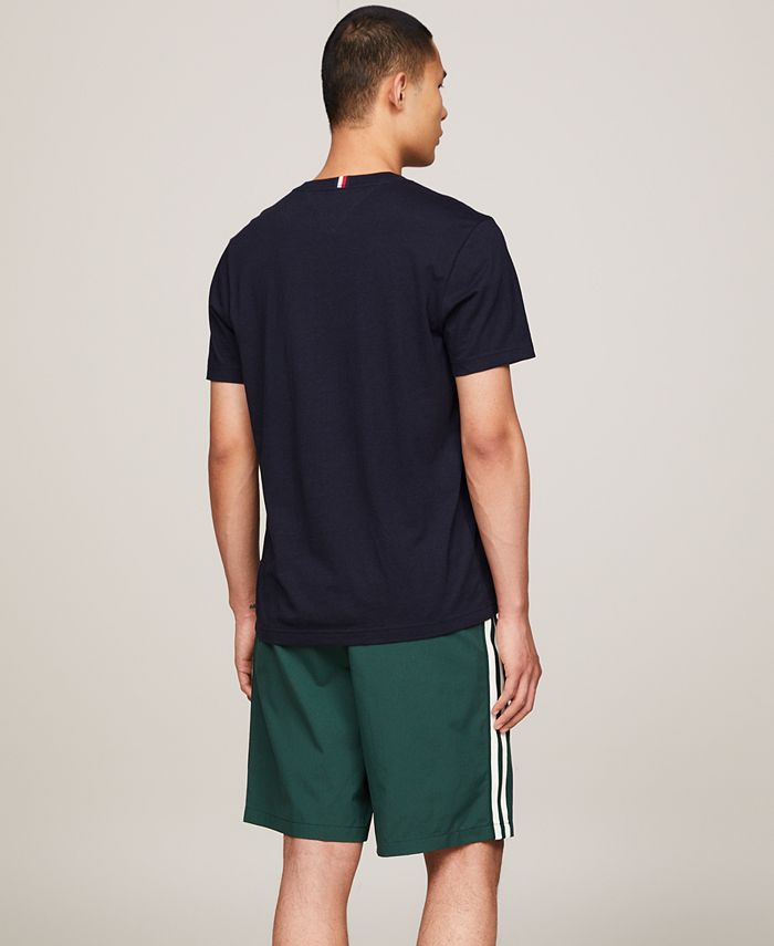 Tommy Hilfiger Men's Monotype Box Logo Short Sleeve Crewneck T-Shirt ...