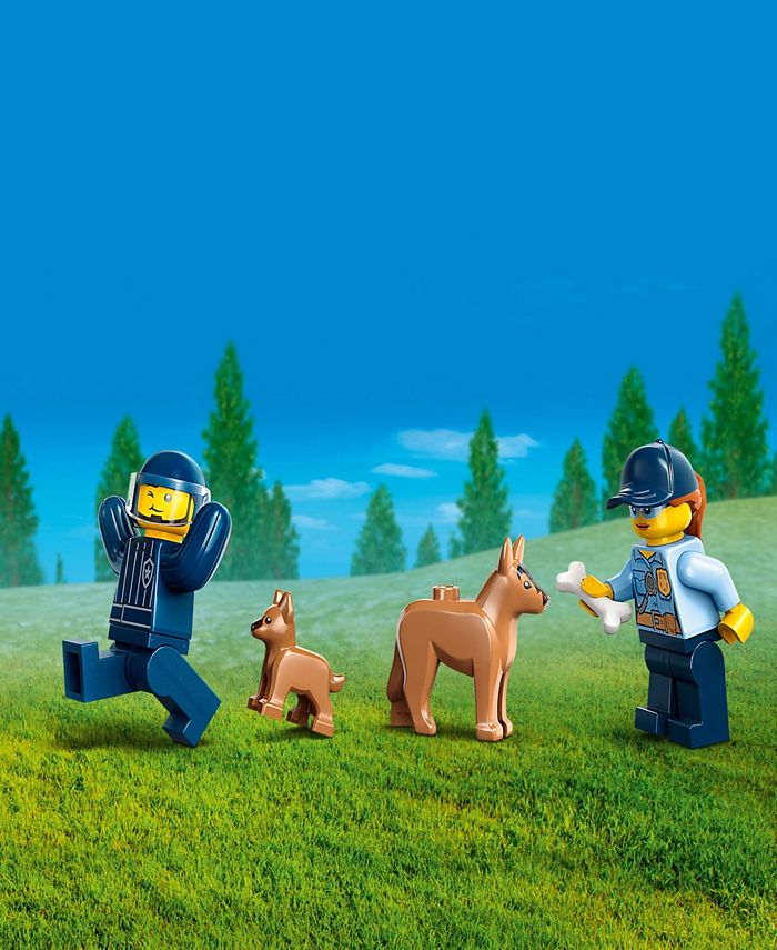LEGO® City Police Mobile Police Dog Training 60369 Toy Building Set ...