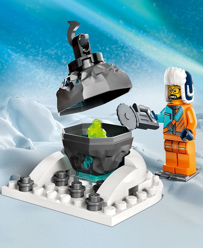 LEGO® City 60378 Exploration Arctic Explorer Truck & Mobile Lab Toy ...