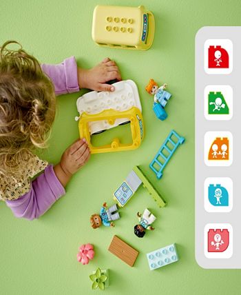 LEGO® DUPLO Town 10988 The Bus Ride Toy STEM Building Set - Macy's