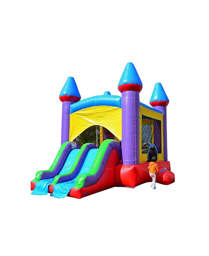 HERO Kiddo HeroKiddo Jelly Bean Castle Commercial Grade Bounce House ...
