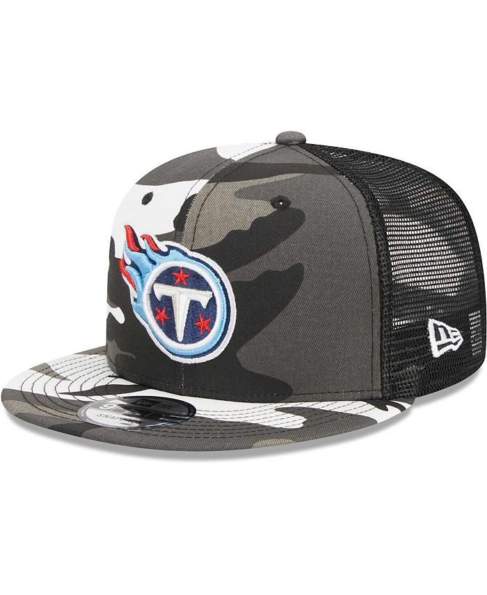 New Era Men's Urban Camo Tennessee Titans 9FIFTY Trucker Snapback Hat ...