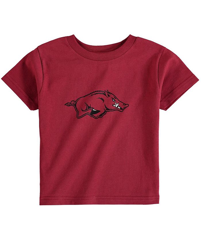 Two Feet Ahead Toddler Boys and Girls Cardinal Arkansas Razorbacks Big ...