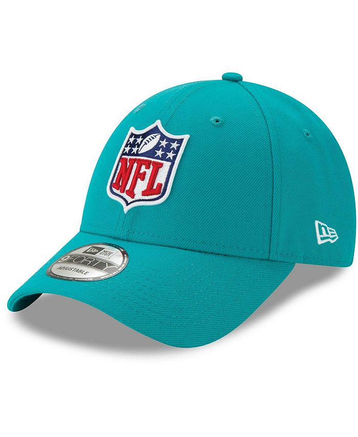 New Era Men's Teal NFL Shield Logo 9FORTY Adjustable Hat - Macy's