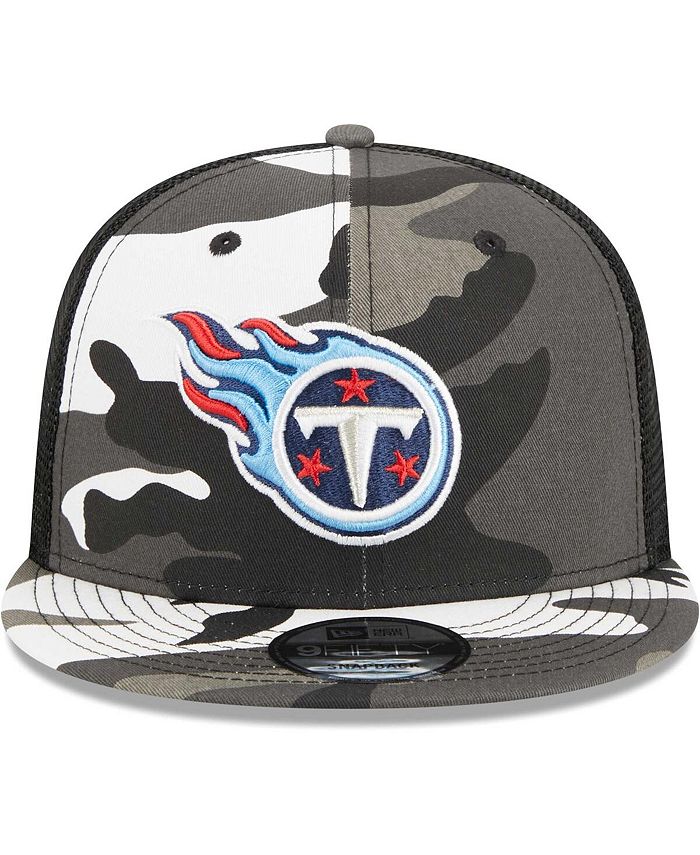 New Era Men's Urban Camo Tennessee Titans 9FIFTY Trucker Snapback Hat ...