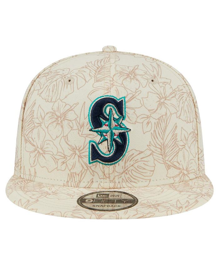 New Era Men's Cream Seattle Mariners Spring Training Leaf 9FIFTY ...