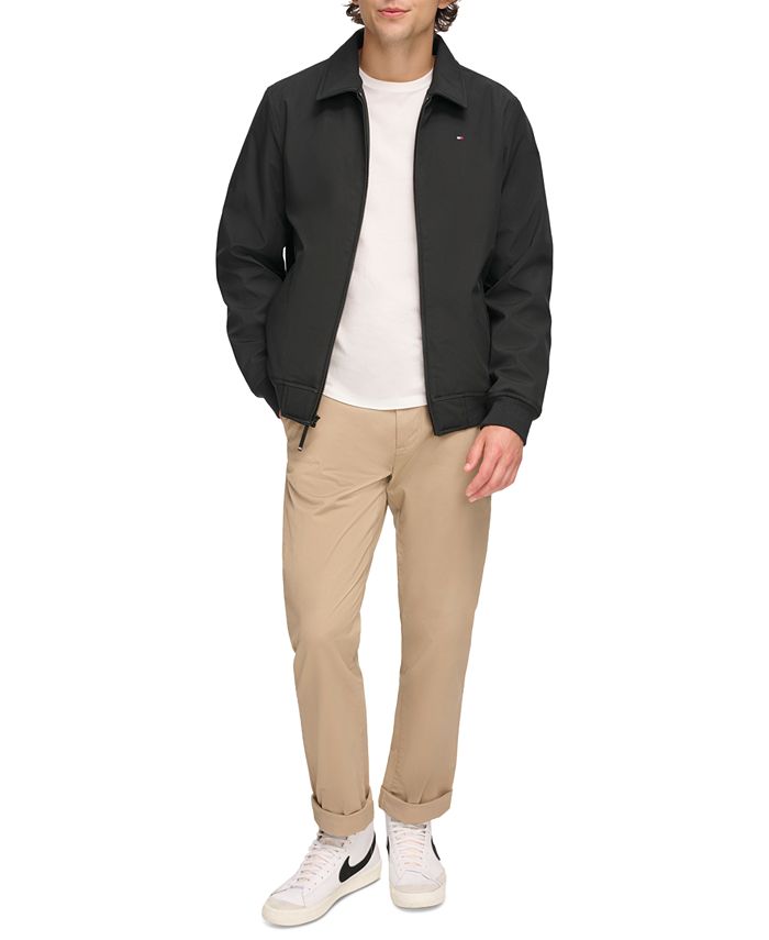 Tommy Hilfiger Men's Classic Soft-Shell Bomber Jacket - Macy's