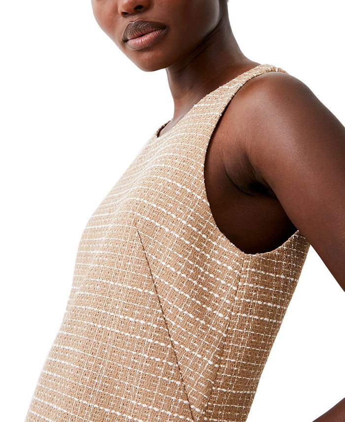 French Connection Women's Effie Bouclé Shift Dress - Macy's