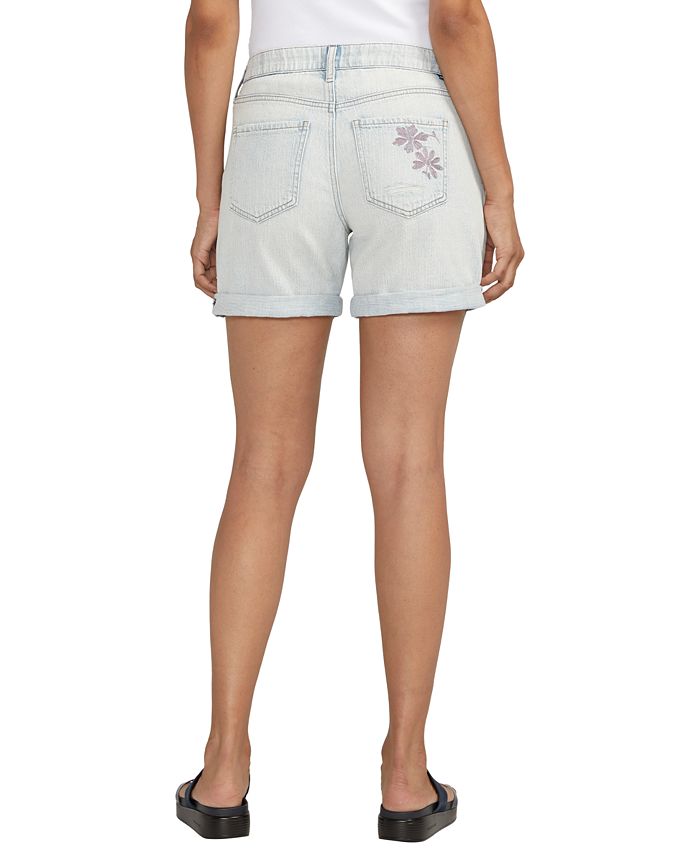 JAG Women's Alex Mid Rise Boyfriend Shorts - Macy's