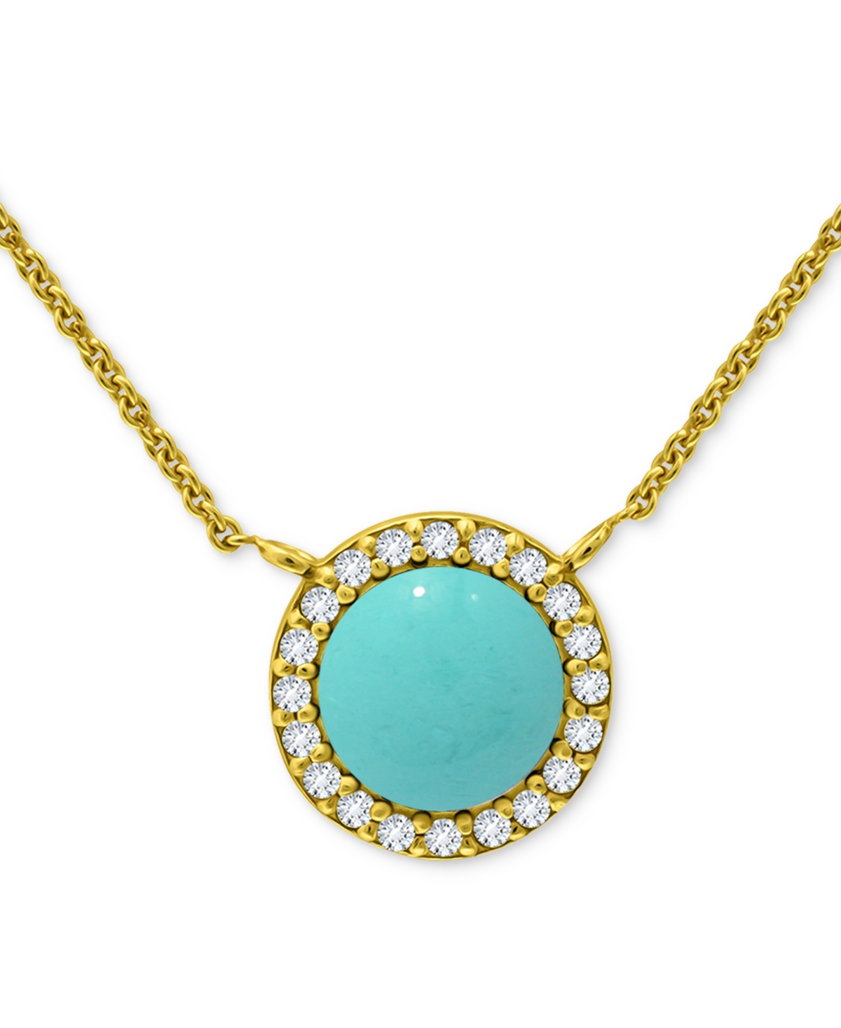 Click here for Giani Bernini Onyx & Cubic Zirconia Halo Pendant N... prices