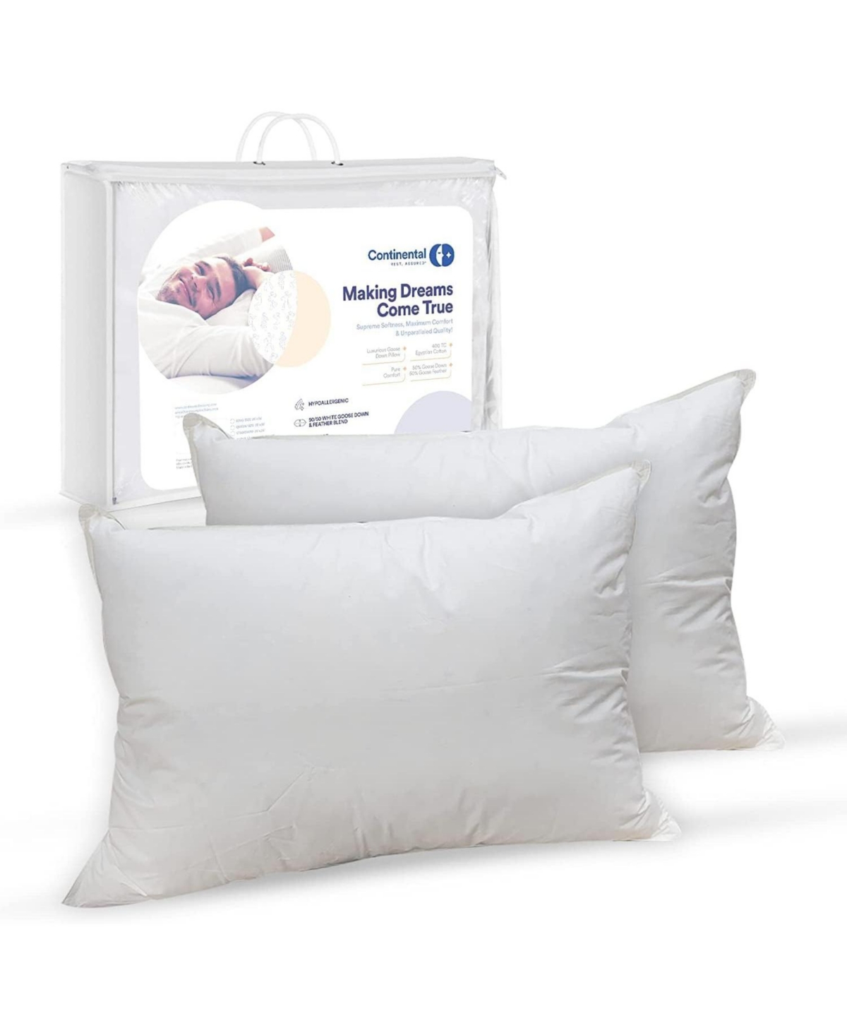 Click here for Continental Bedding Down Alternative Pillow for Al... prices