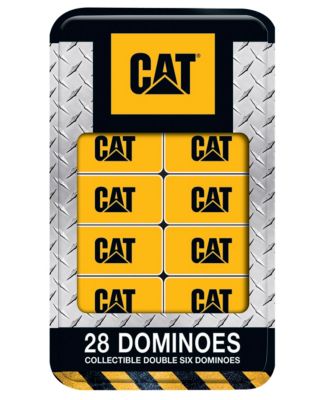MasterPieces Puzzles MasterPieces CAT - Caterpillar Dominoes Game for ...