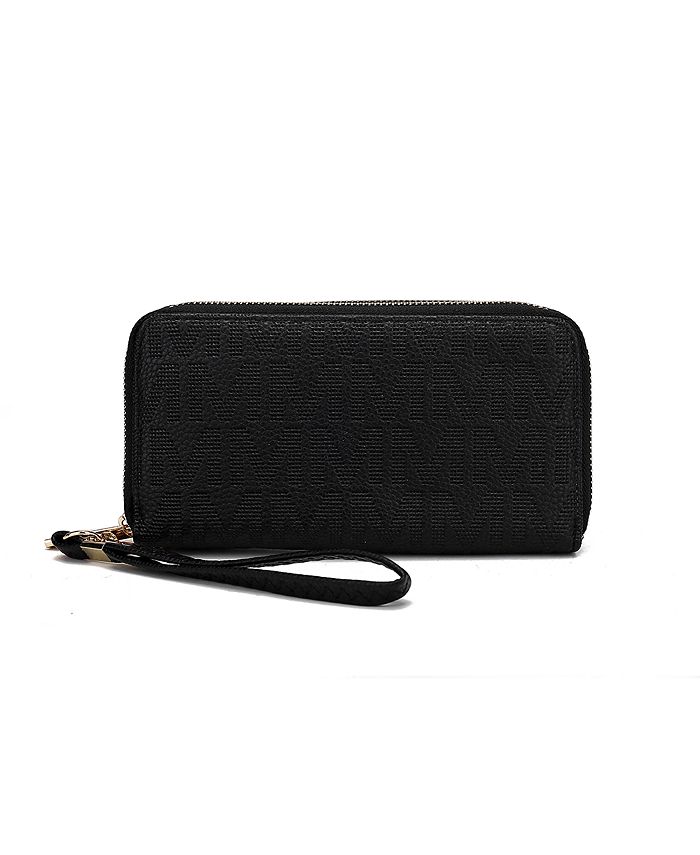 MKF Collection Lisbette Embossed Signature Wallet by Mia K. - Macy's